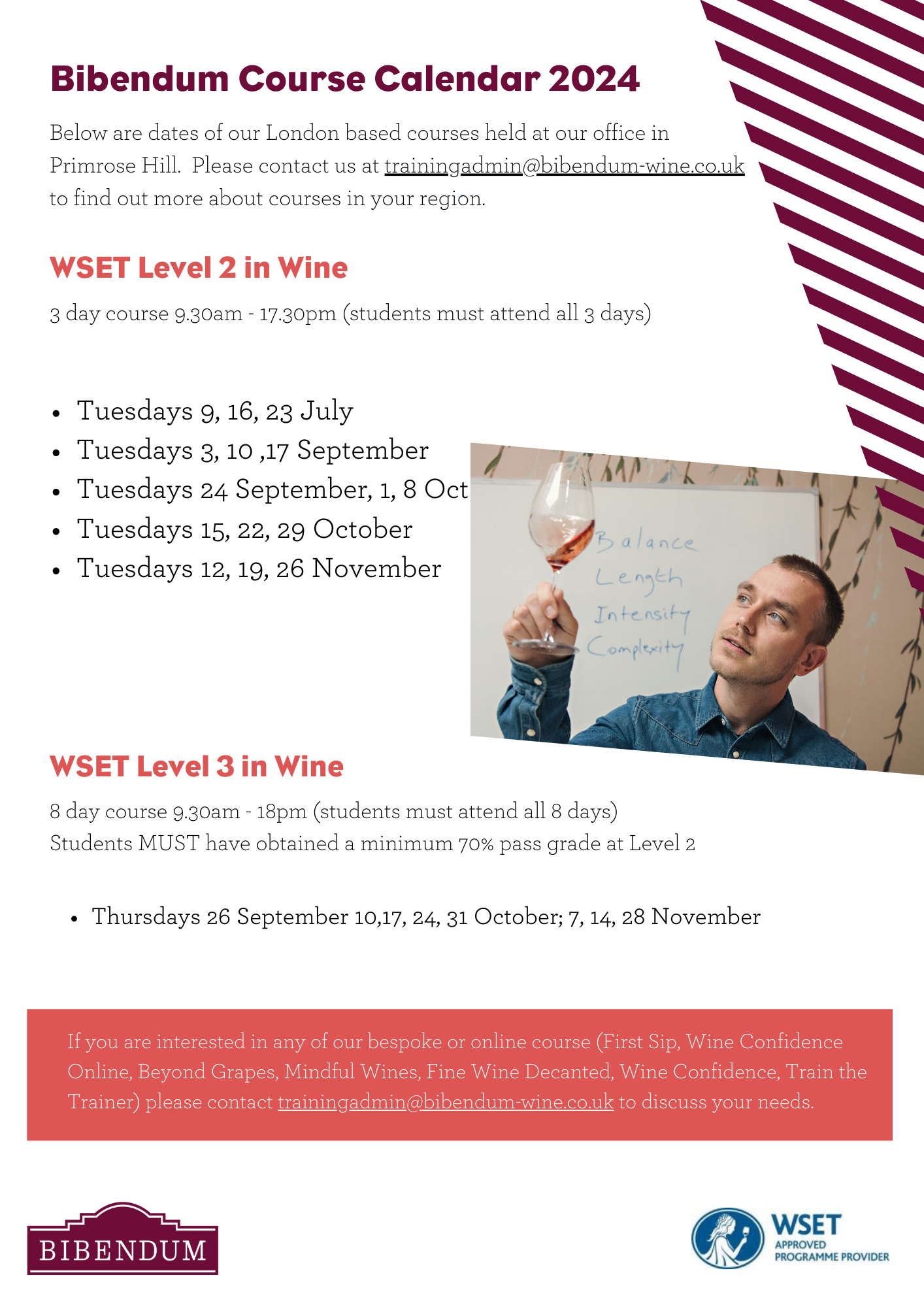 Bespoke Training | Bibendum Wine